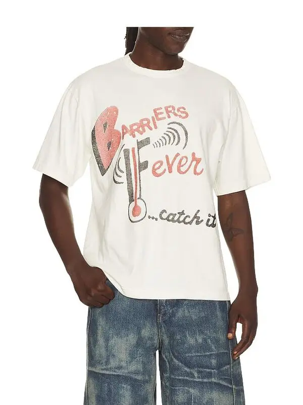BARRIERS WORLDWIDE Fever Tee - Cream
