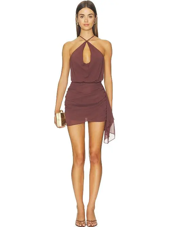 NIA Lorenzo Dress - Chocolate