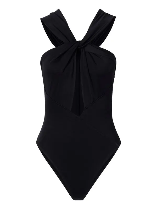 ILKYAZ OZEL Rio Stretch-jersey Bodysuit - Black