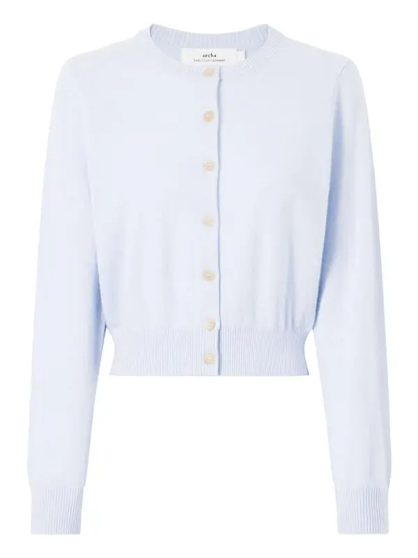 Arch4 Celestina Cashmere Cardigan - Light Blue