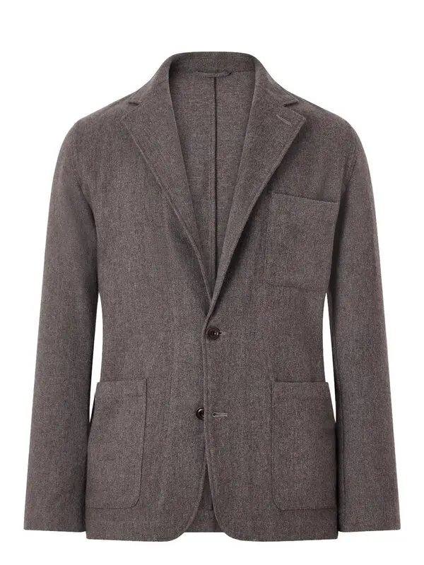 Hartford Julien Wool-blend Blazer - Gray