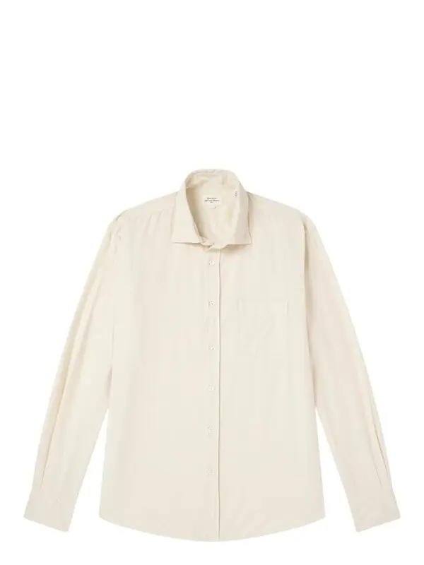 Hartford Paul Cotton-corduroy Shirt - Neutrals