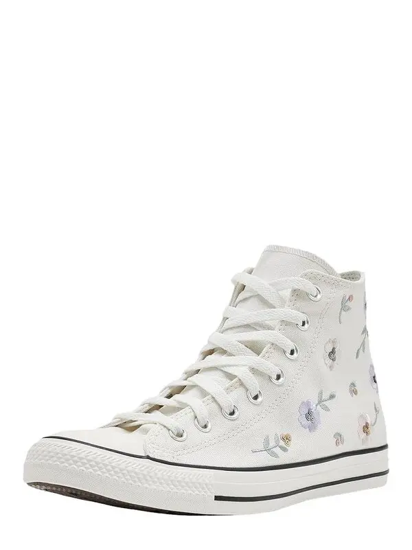 CONVERSE Chuck Taylor All Star Sequin Flowers High-top Sneakers - Black