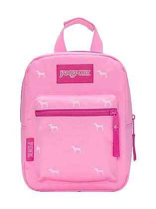 Pink Jansport X Leopard Insulated Lunch Bag - Print