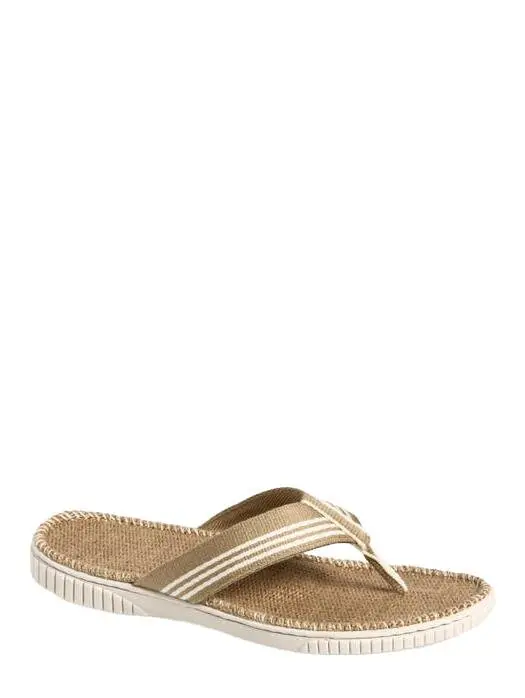 SOLSTITCH Delano Flip Flop - Khaki