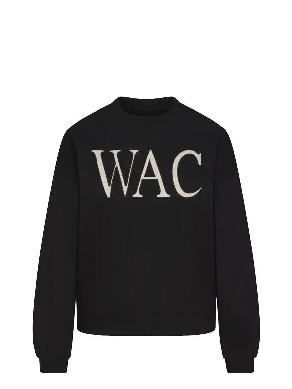 WILLIAMS ATHLETIC CLUB Graphic Sweatshirt - Black