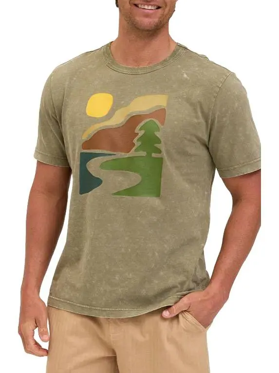 THREADS 4 THOUGHT Nature Hike Graphic T-shirt - Kelp