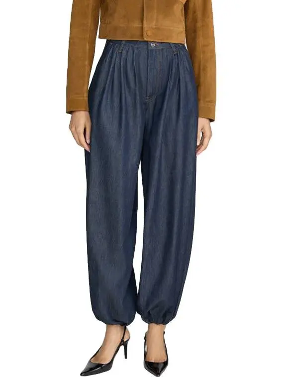 FRAME High Waist Balloon Leg Jeans - Rinse