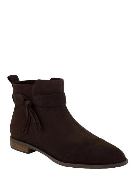 Toms Stacy Tassel Ankle Bootie - Dark Brown