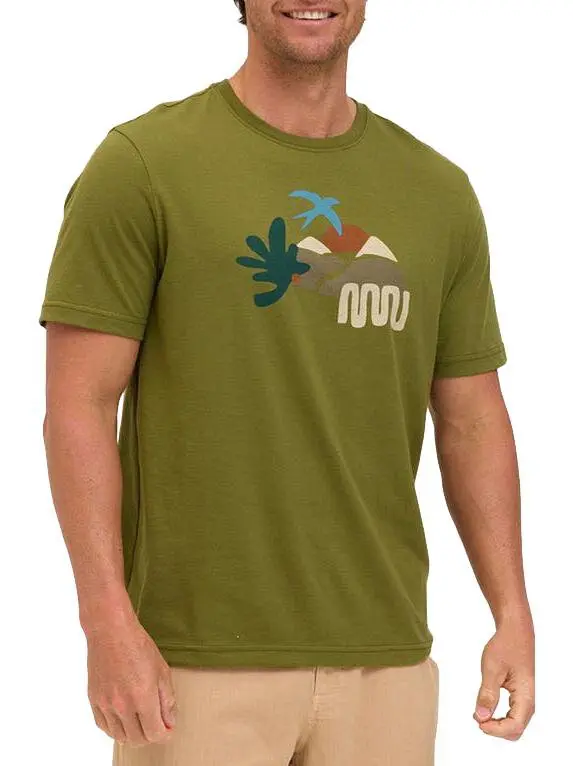 THREADS 4 THOUGHT Soaring Nature Graphic T-shirt - Kelp