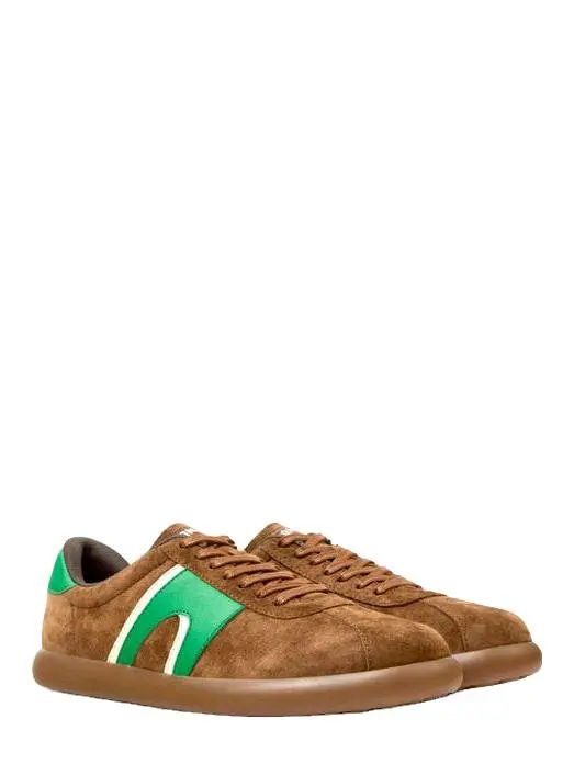 Camper Pelotas Soller Suede Low-top Sneakers - Medium Brown