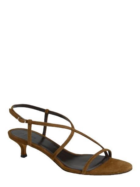 Le Monde Beryl Rio Kitten Heel Sandal - Brown
