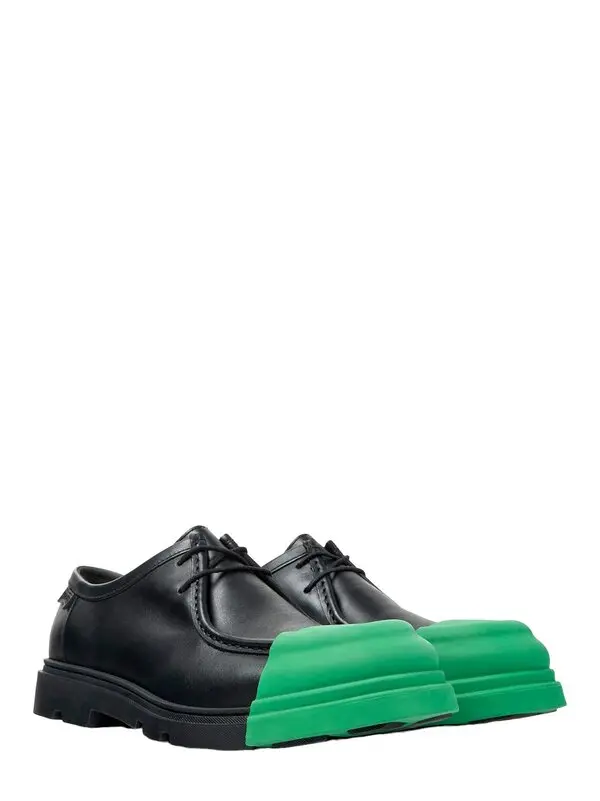 Camper Junction Leather Wallabee - Black