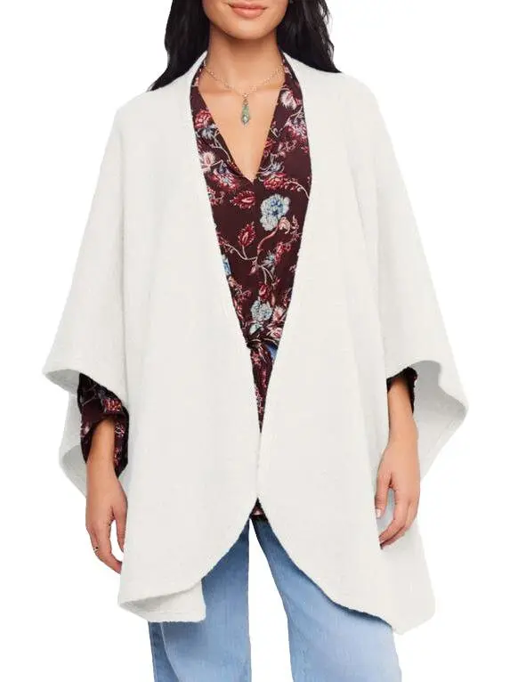 Karen Kane Shawl Collar Cardigan - Ecru