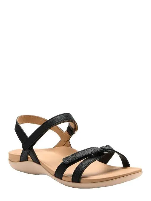 ABEO Oasis Cross Sandal - Black