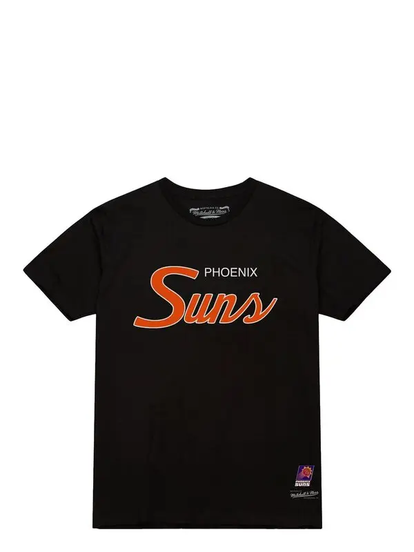 Mitchell & Ness Phoenix Suns Vintage Wordmark T-shirt - Black