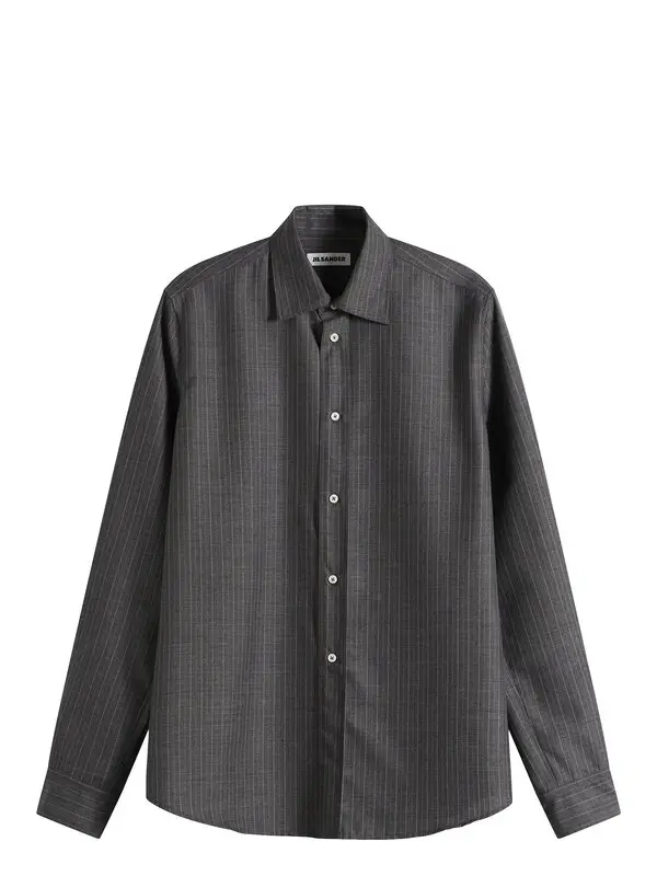JIL SANDER Tailored Stripe Shirt - Koala