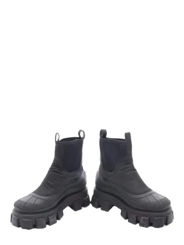 Prada Re-nylon Monolith Boots - Black