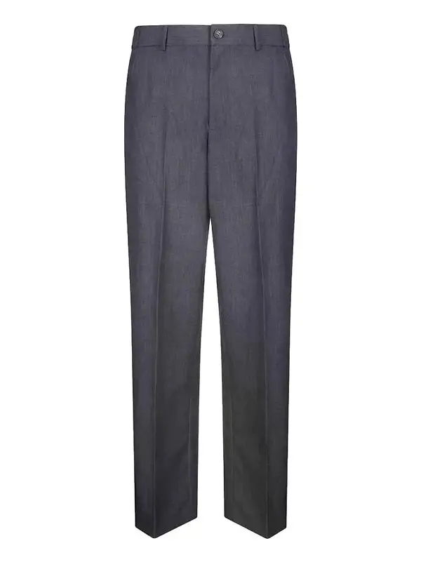 A.p.c. Dylan Pressed-crease Trousers - Grey