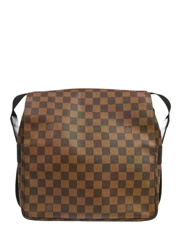 LOUIS VUITTON Damier Naviglio Shoulder Bag - Brown