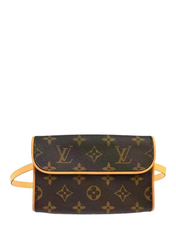 LOUIS VUITTON Monogram Florentine Belt Bag - Brown