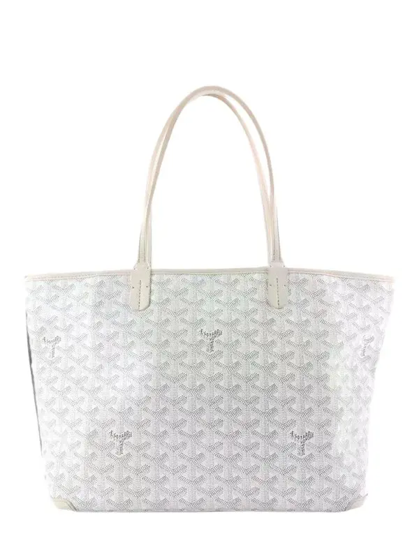 Goyard Artois Coated Canvas Pm Tote Bag - White