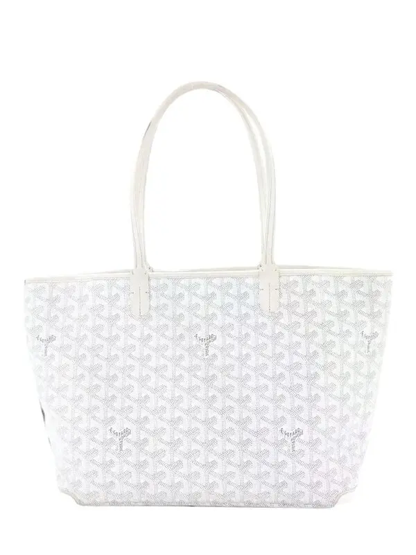 Goyard Artois Coated Canvas Pm Tote Bag - White
