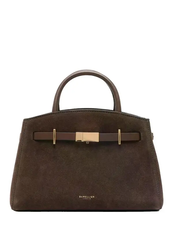 DEMELLIER Small Hudson Top-handle Tote Bag - Brown