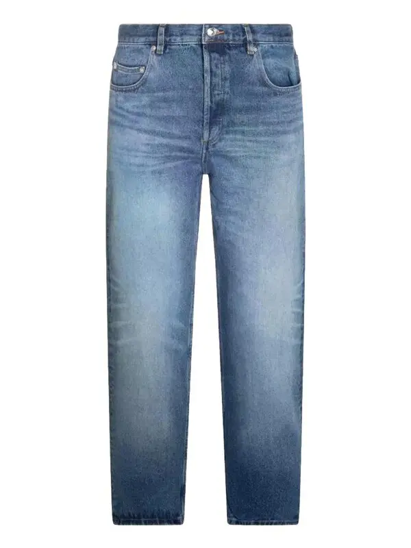 A.p.c. Washed Indigo Cotton Jeans - Blue