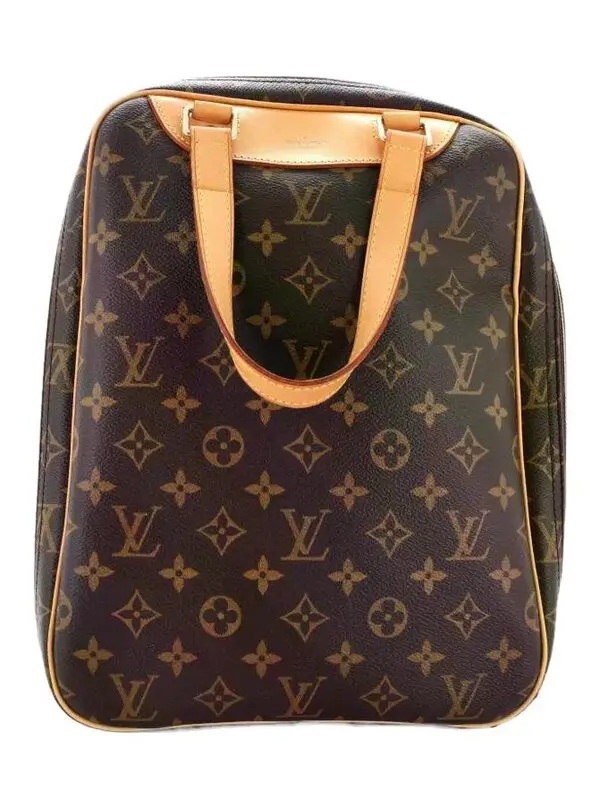 LOUIS VUITTON Monogram Canvas Excursion Handbag - Brown