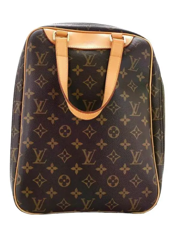 LOUIS VUITTON Monogram Canvas Excursion Handbag - Brown