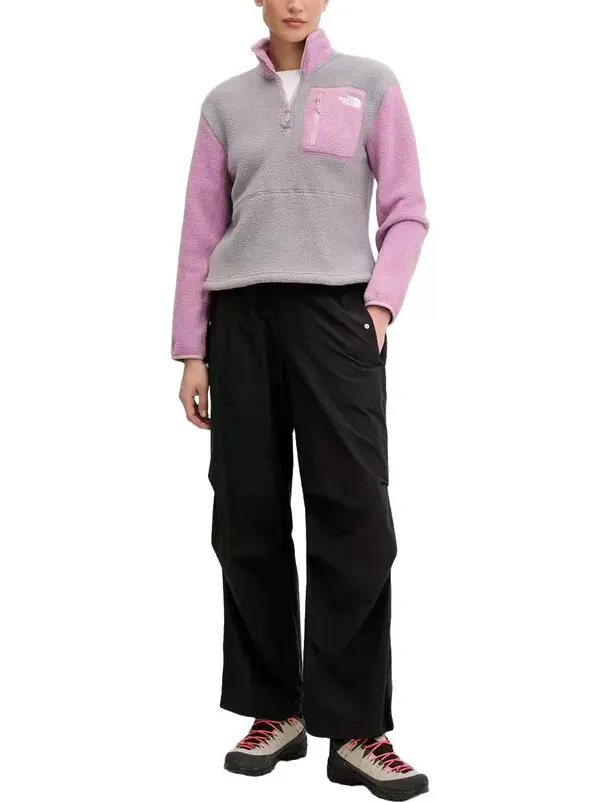 The North Face Yumiori 1/4 Zip Fleece Jacket - Grey