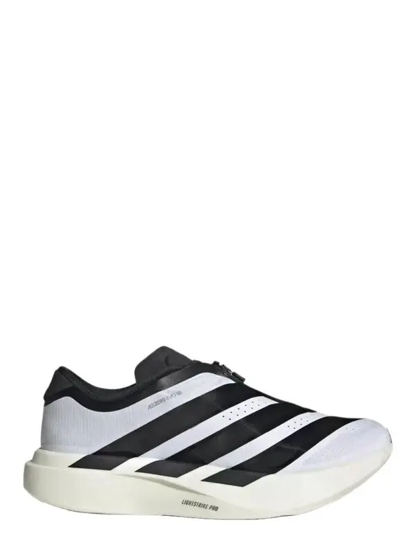 Adidas Adizero Evo Sl Zip-up Athletic Sneakers - White