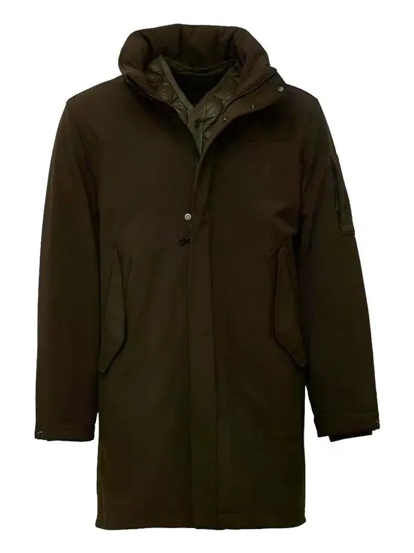 C.P. COMPANY C.p. Shell-r Padded Hooded Parka - Green