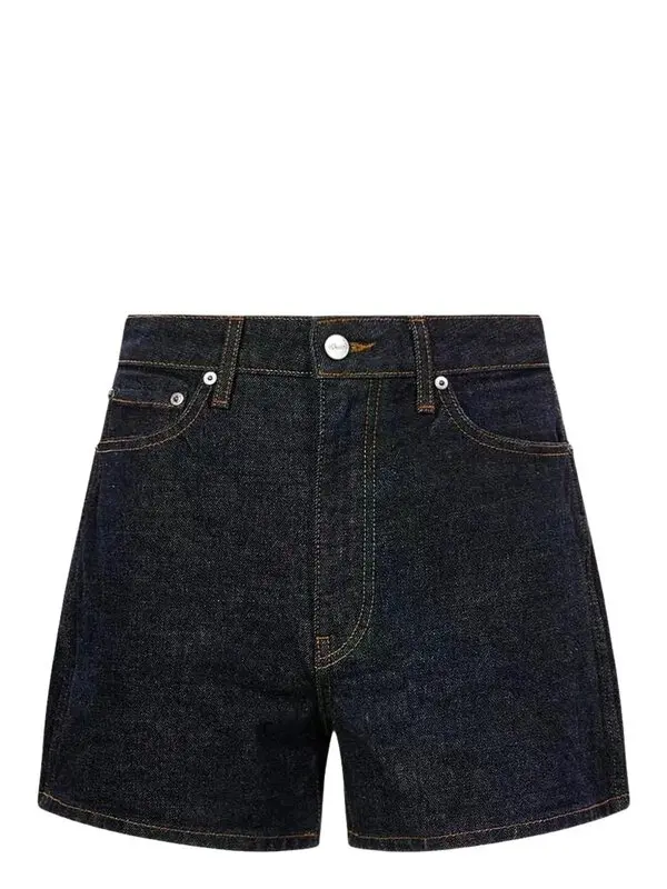 Khaite Danya Denim Shorts - Blue