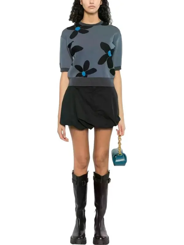 JNBY Puffball Hem Shorts - Black