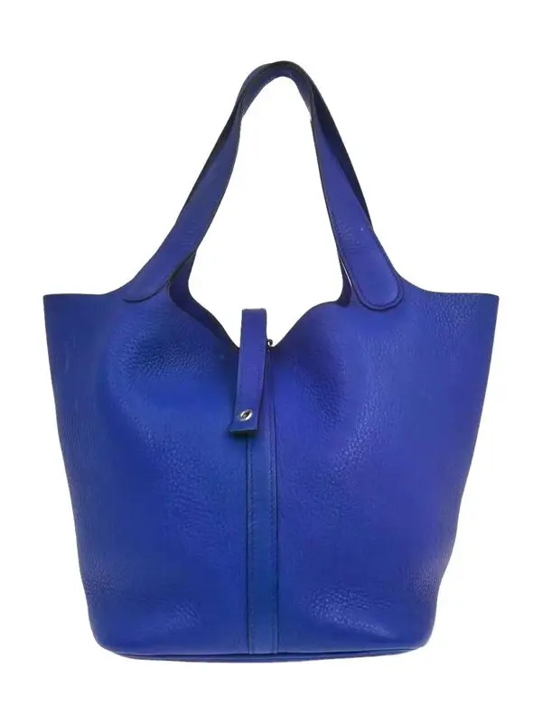Hermès 2017 Picotin Lock Tote Bag - Blue