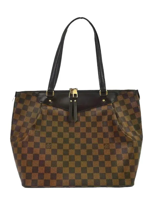 LOUIS VUITTON Damier Westminster Gm Shoulder Bag - Brown