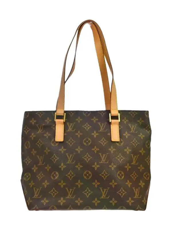 LOUIS VUITTON Monogram Canvas Cabas Piano Tote Bag - Brown