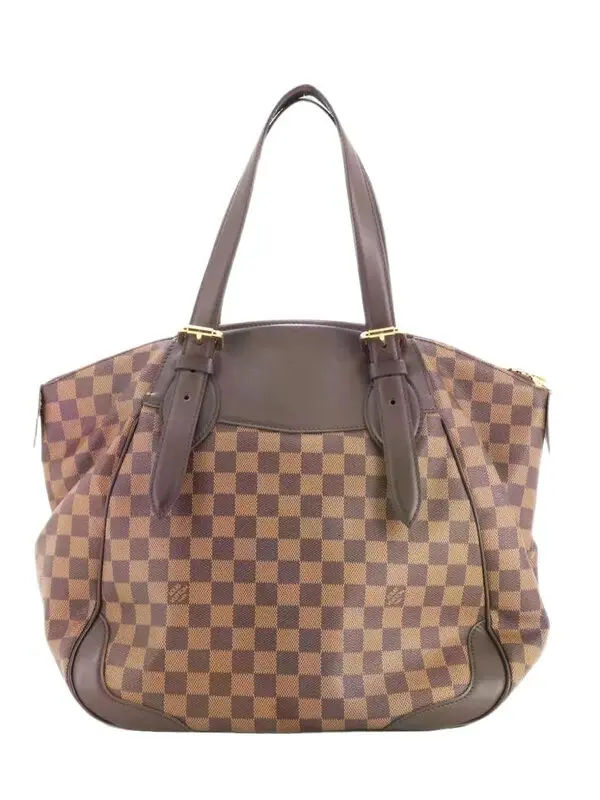 LOUIS VUITTON Damier Verona Mm Shoulder Bag - Brown