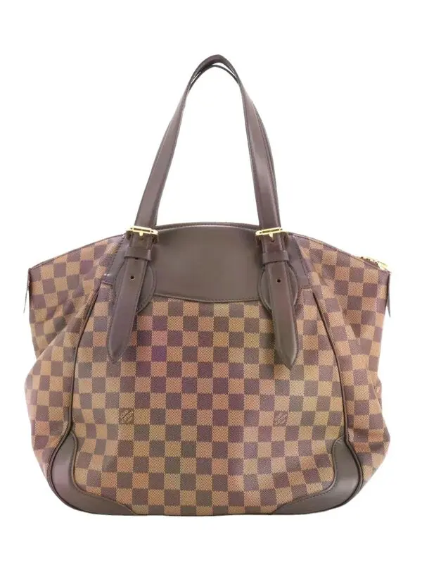 LOUIS VUITTON Damier Verona Mm Shoulder Bag - Brown