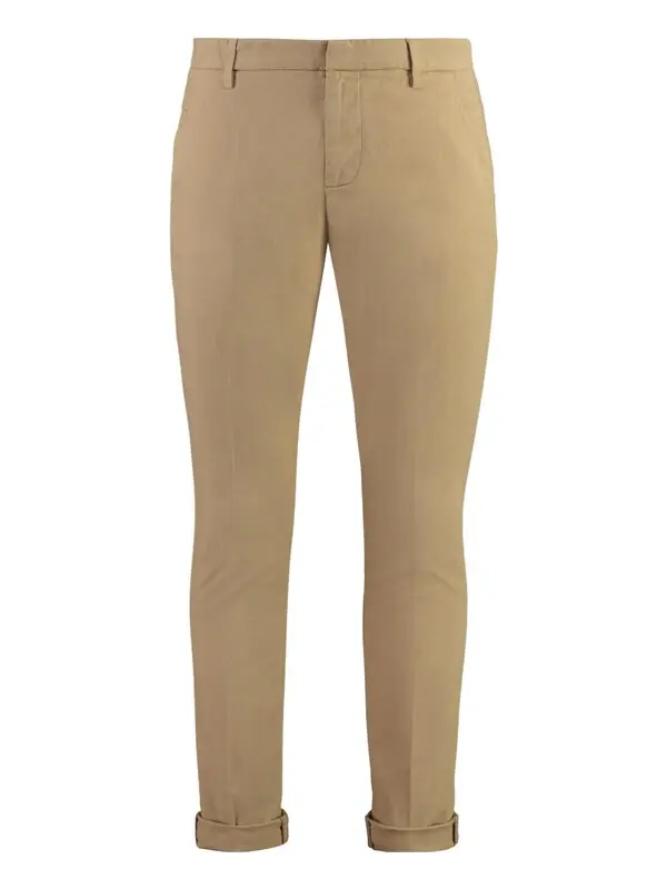 DONDUP Stretch Chino Pants - Brown