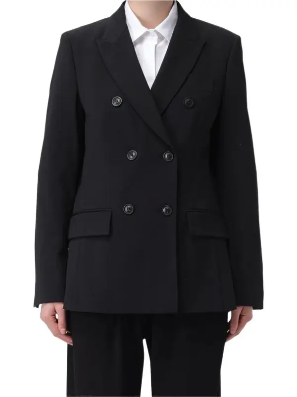 Seventy Double-breasted Blazer - Black