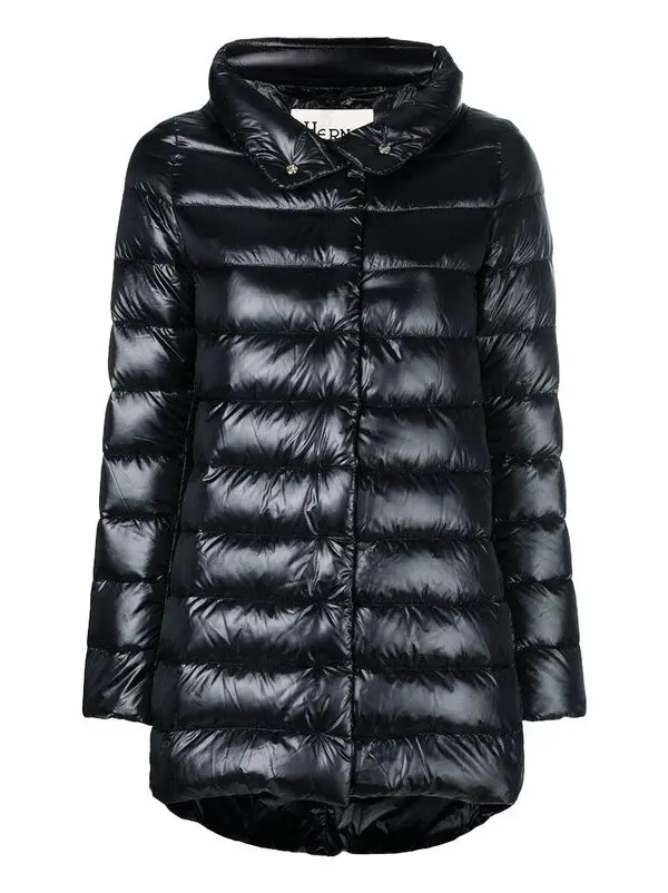 Herno Amelia Padded Quilted Jacket - Black