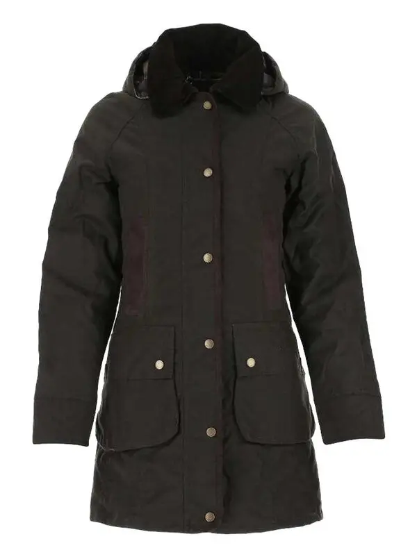 Barbour Bower Wax Jacket - Black