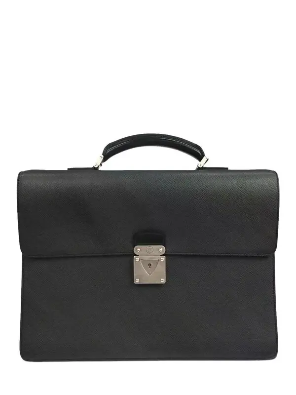 LOUIS VUITTON Taiga Robusto 1 Briefcase - Black