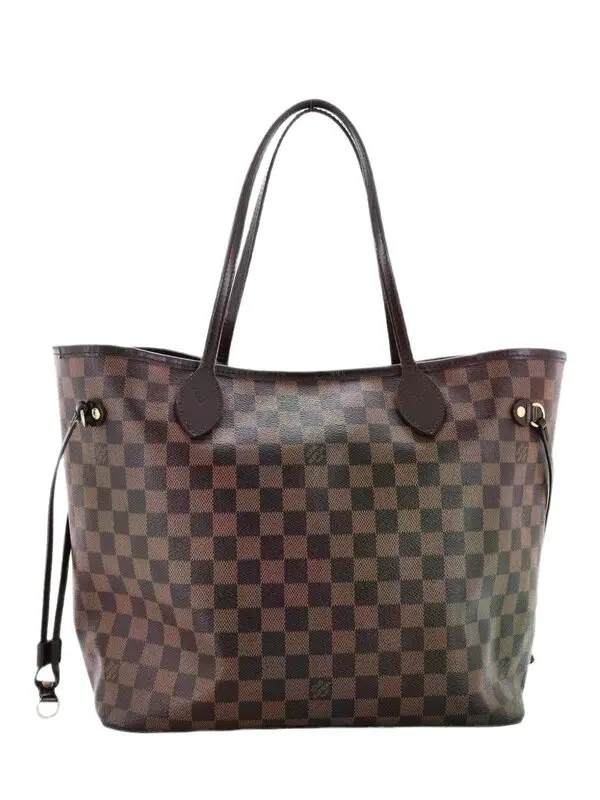 LOUIS VUITTON Damier Mm Tote Bag - Brown