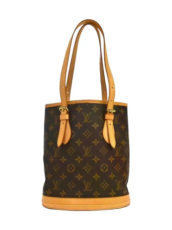 LOUIS VUITTON Monogram Pattern Tote Bag - Brown