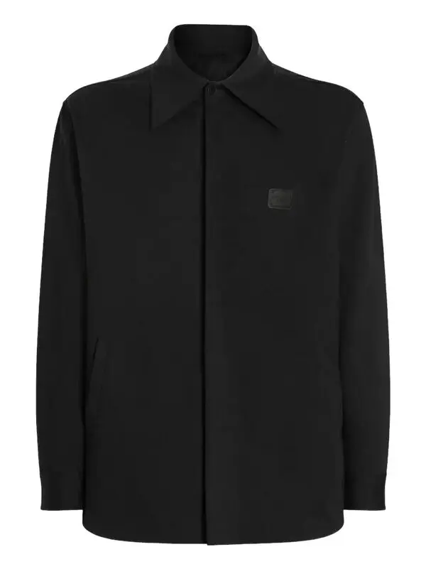 Dolce & Gabbana Technical Fabric Shirt With Tag - Black