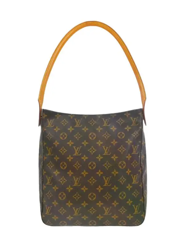 LOUIS VUITTON Monogram Canvas Looping Gm Shoulder Bag - Brown